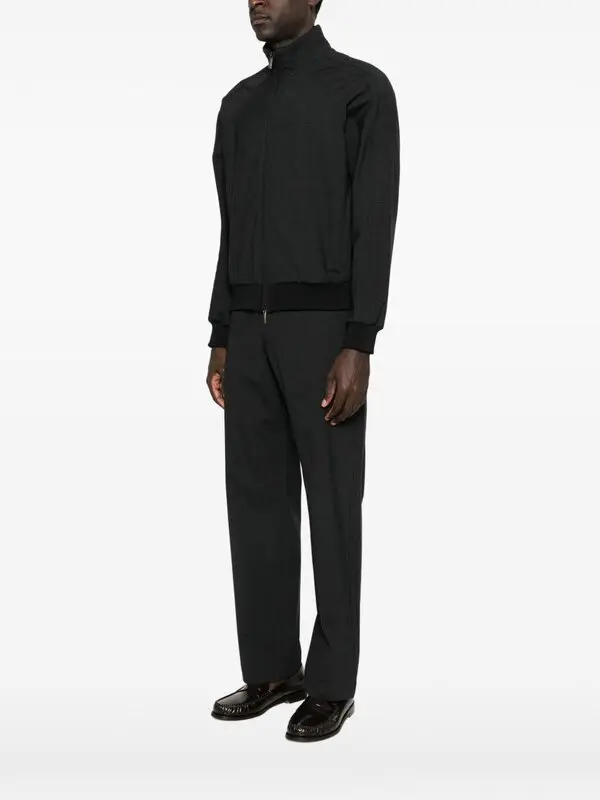 Emporio Armani Wool Blend Bomber Jacket