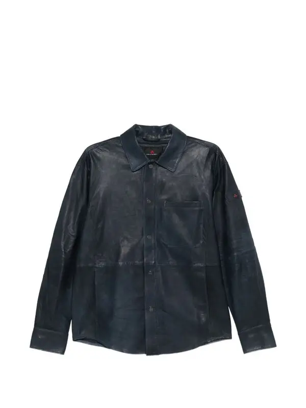 Peuterey Todd Leather Shirt Jacket