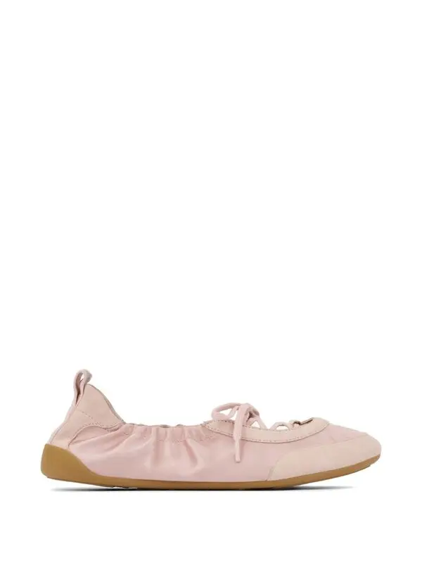 Chloé Kick Leather Ballerina Flats - Pink