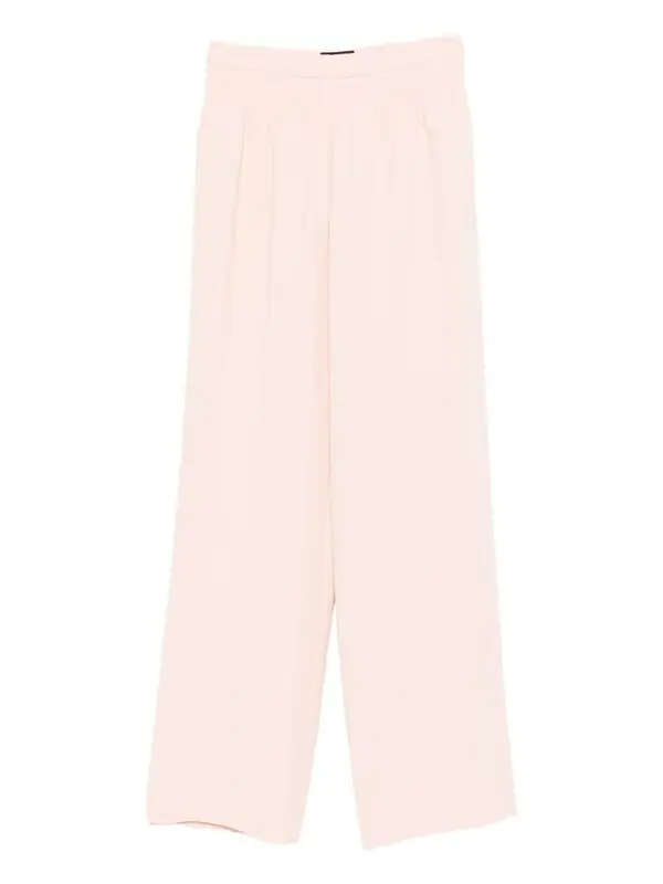 Emporio Armani Wide Leg Elasticated Trousers