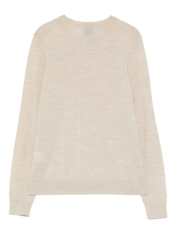 BOSS Ferpina Wool Sweater - Beige