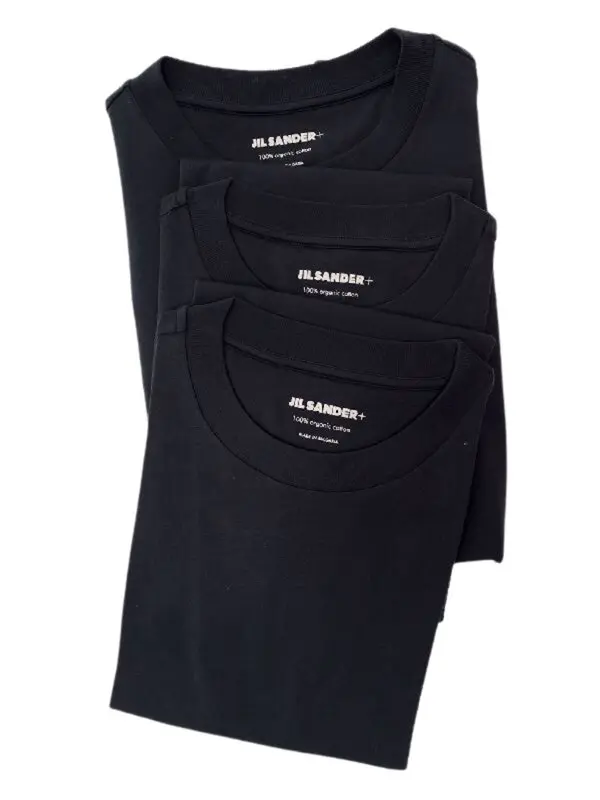 JIL SANDER Set Of 3 Cotton T-shirts