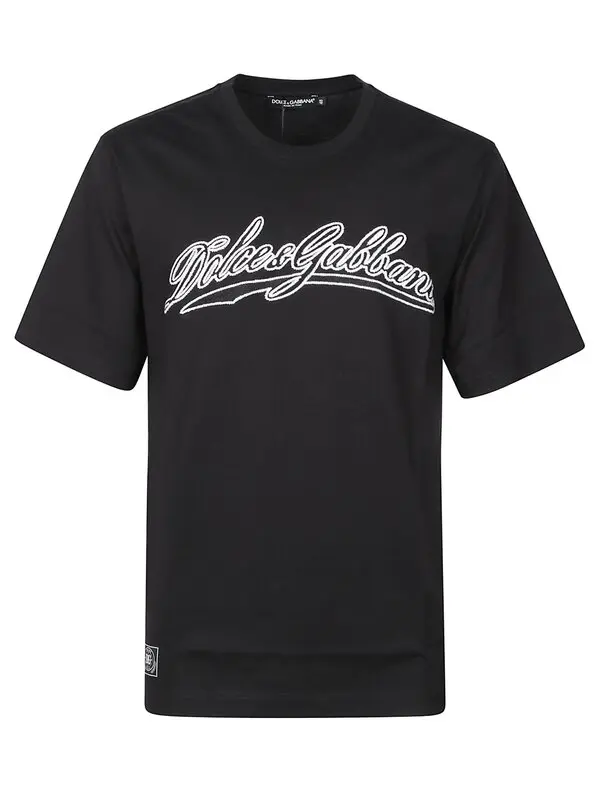 Dolce & Gabbana Short Sleeve T-shirt With Logo