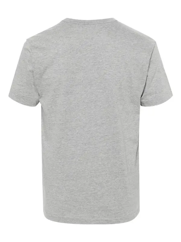 Play Comme Des Garcon Cotton T-shirt With Heart Logo