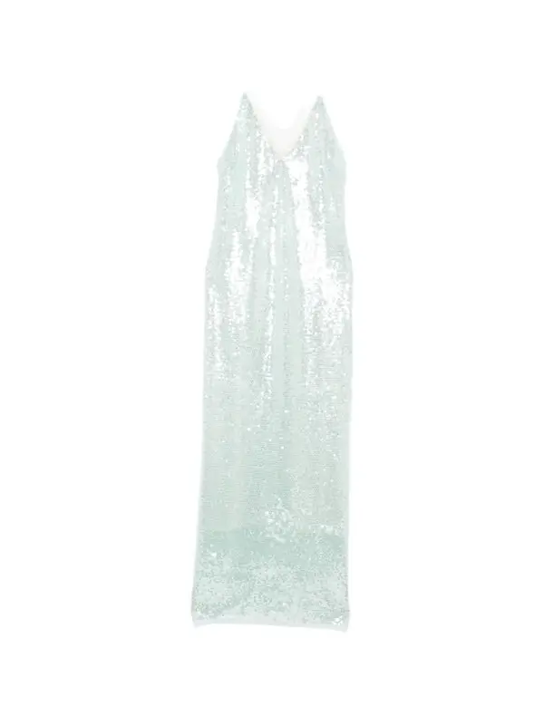 FORTE_FORTE Sequined Slip Dress