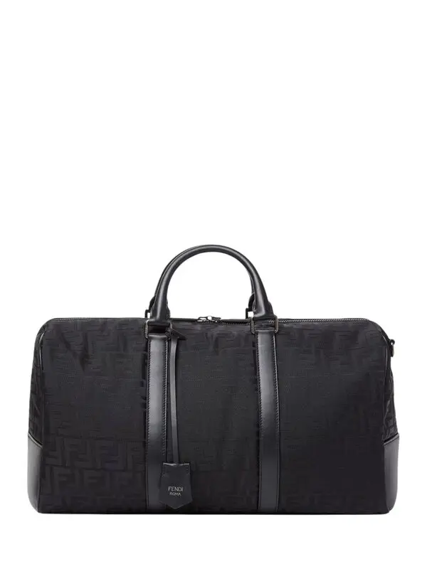 Fendi Ff Monogram Duffel Bag - Black