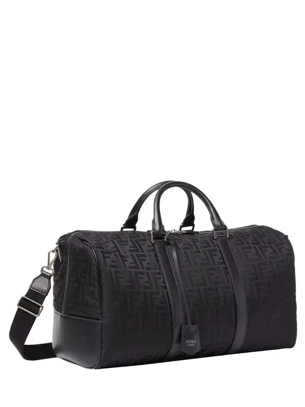 Fendi Ff Monogram Duffel Bag - Black