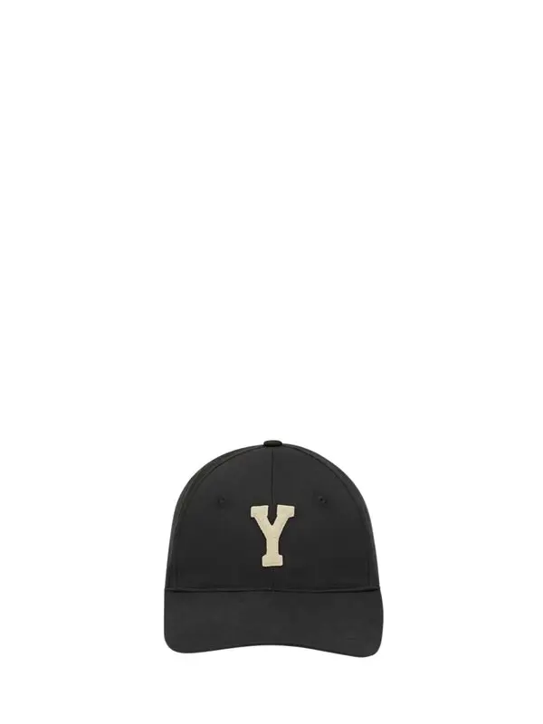 Saint Laurent Y Varsity Baseball Cap - Black