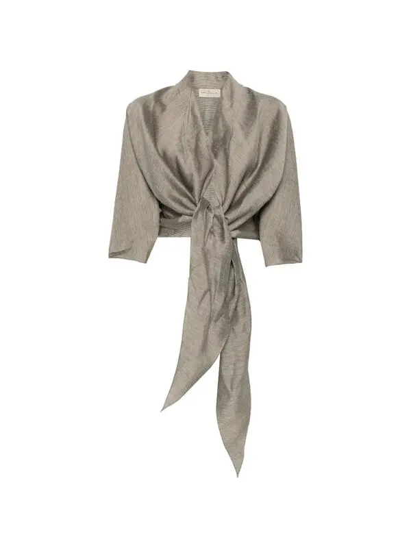 CORTANA Aria Linen Jacket