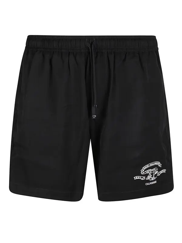 Amiri Bermuda Shorts With Graphic Logo