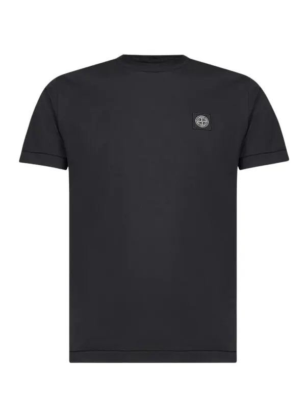 Stone Island Logo Cotton T-shirt
