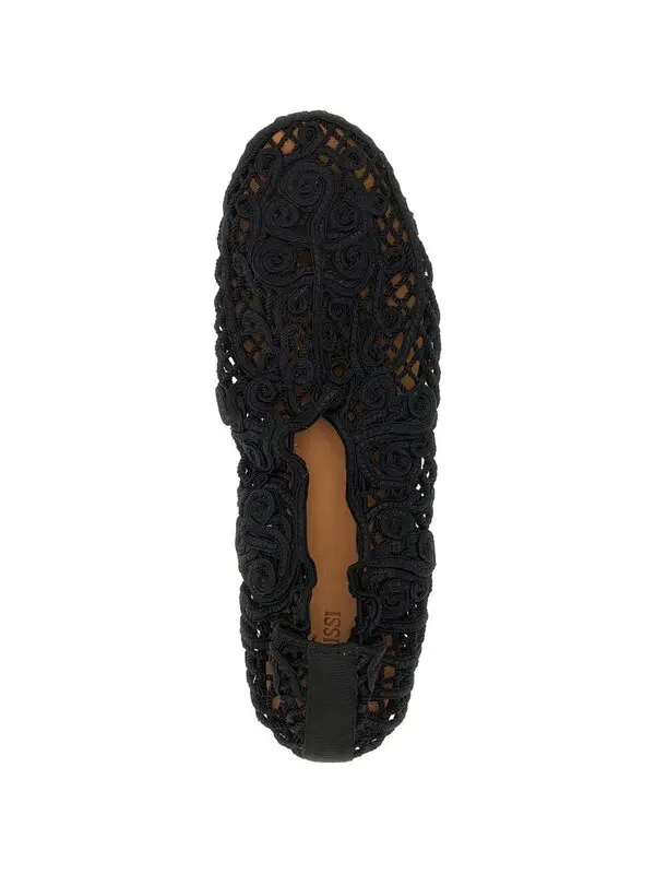ODISSI Iris Ballet Flats - Black