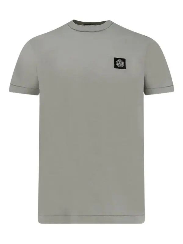 Stone Island Logo T-shirt - Green