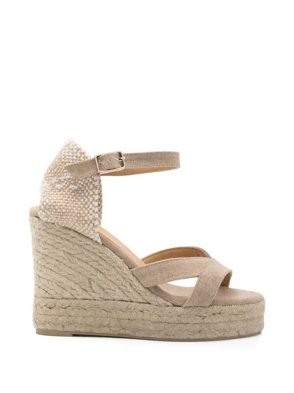 CastaÑer Bruna Espadrille Wedge Sandals