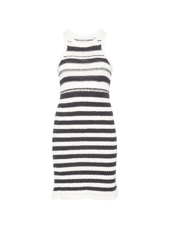 IRO PARIS Miyana Striped Mini Dress