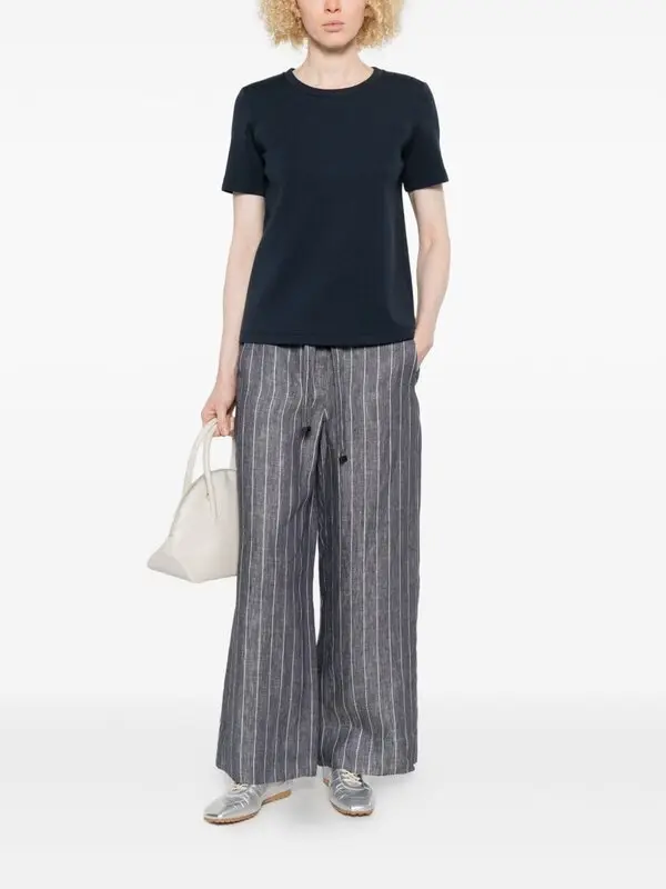 Max Mara Cotton T-shirt - Blue