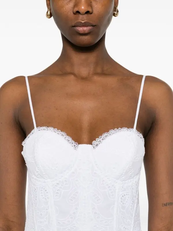 Ermanno Scervino Cotton Maxi Dress