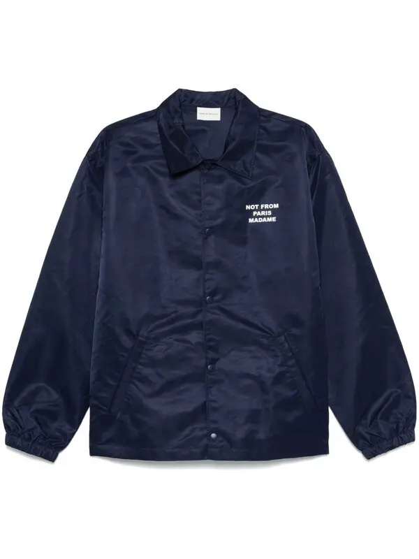 Drole De Monsieur La Vest Slogan Jacket