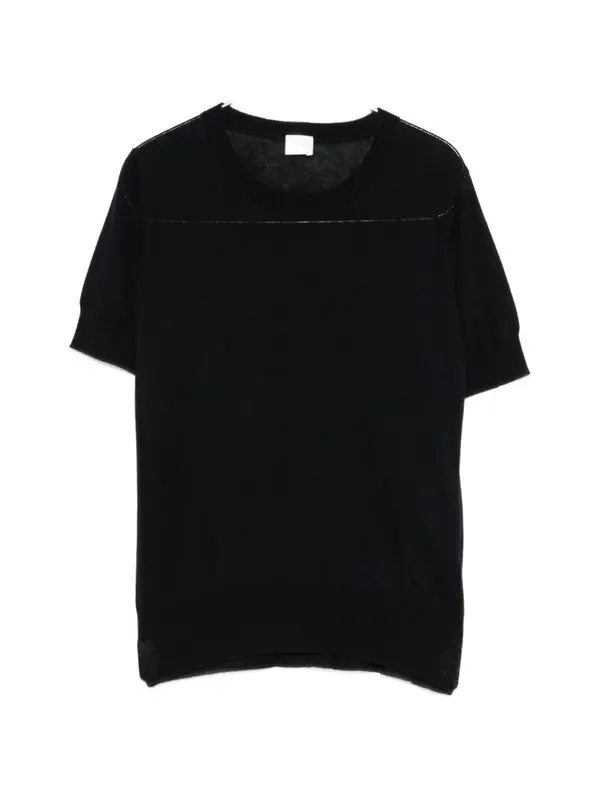 CT PLAGE Cotton And Silk Crewneck Sweater