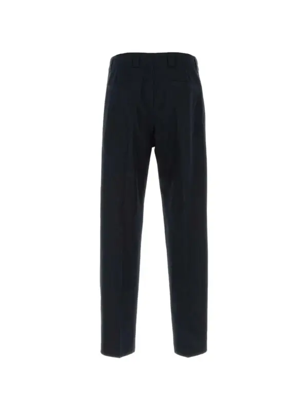 Gucci Embroidered Cotton Twill Trousers