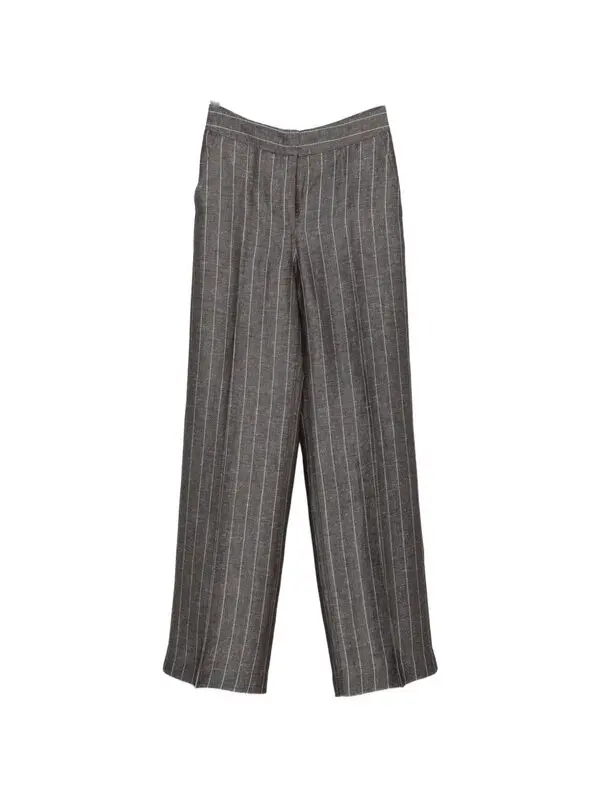 VIA MASINI 80 Pinstriped Tailored Trousers