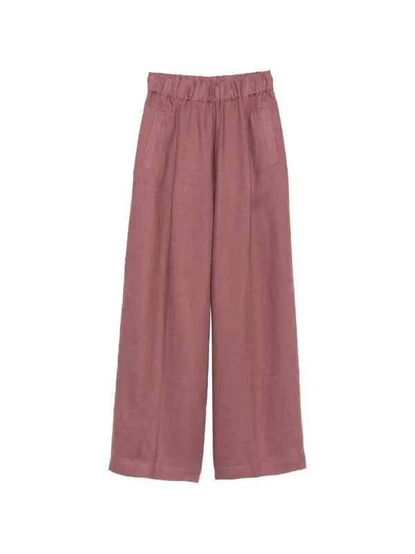 SEMICOUTURE Jhonny Linen Trousers