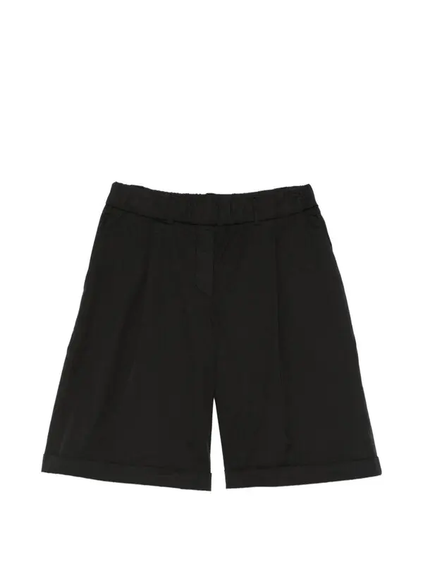 VIA MASINI 80 Cotton Bermuda Shorts