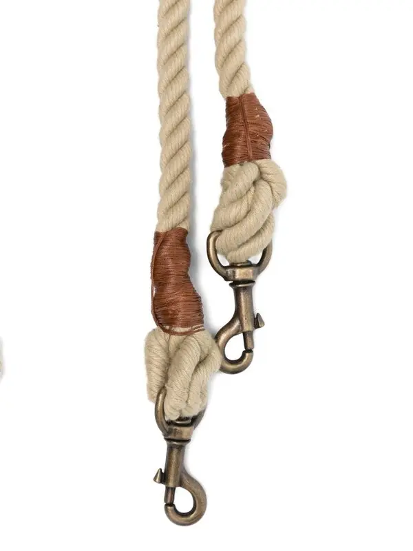 POLDO DOG COUTURE Bonfire Leash With Brass-finish Hardware