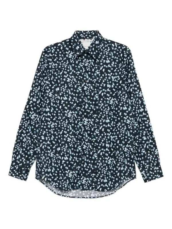 Paul Smith Printed Cotton Shirt
