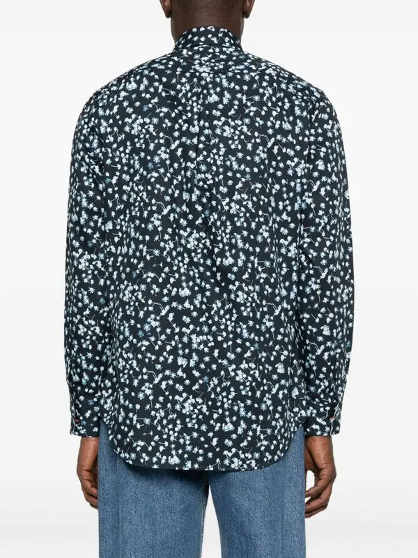 Paul Smith Printed Cotton Shirt