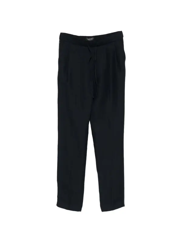 Fabiana Filippi Linen Blend Drawstring Trousers