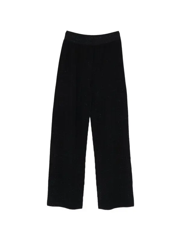 Fabiana Filippi Wide Leg Glitter Trousers