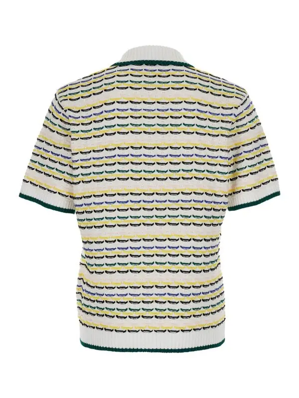 Casablanca Polo Shirt With Logo Embroidery