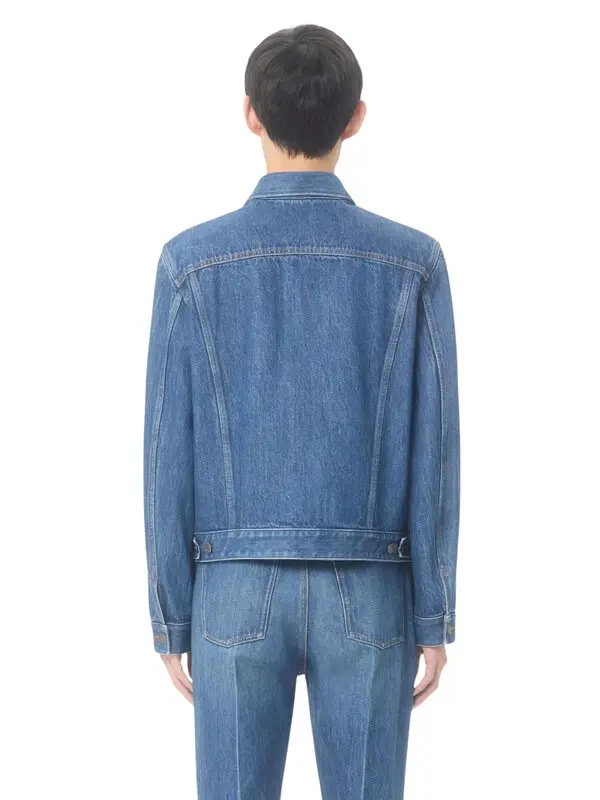 Valentino Garavani Vgold Denim Jacket