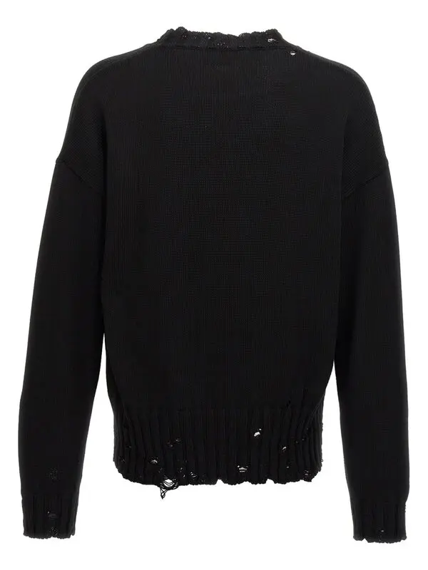 Marni Distressed Knit Sweater