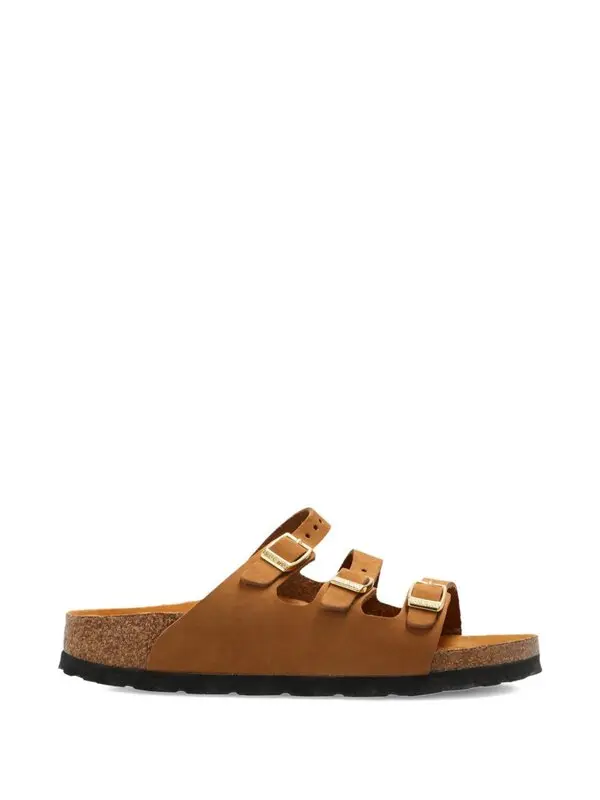 BIRKENSTOCK Florida Three-strap Sandals - Brown