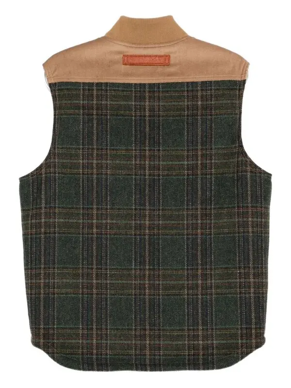JUNYA WATANABE X FILSON Leather Panels Vest