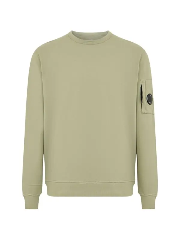 C.P. COMPANY Crewneck Sweatshirt With Logo Detail