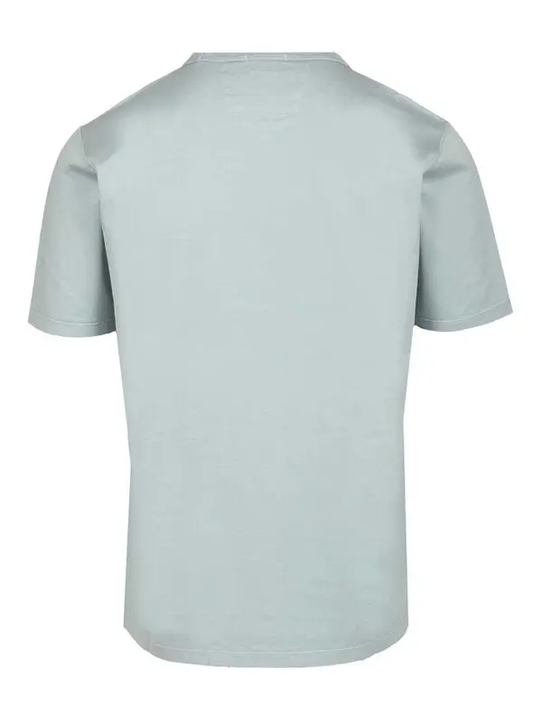 C.P. COMPANY C. P. Company Logo Cotton T-shirt - Sky Blue