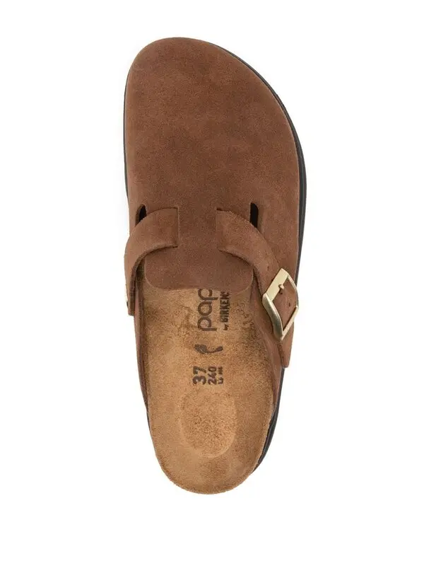 BIRKENSTOCK Boston Slip-on Clogs With Buckle Detail