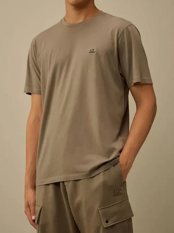 C.P. COMPANY C. P. Company T-shirt With Logo - Brown