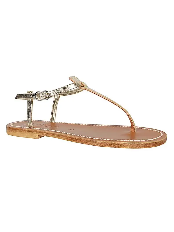 K.JACQUES Picon Leather Thong Sandals