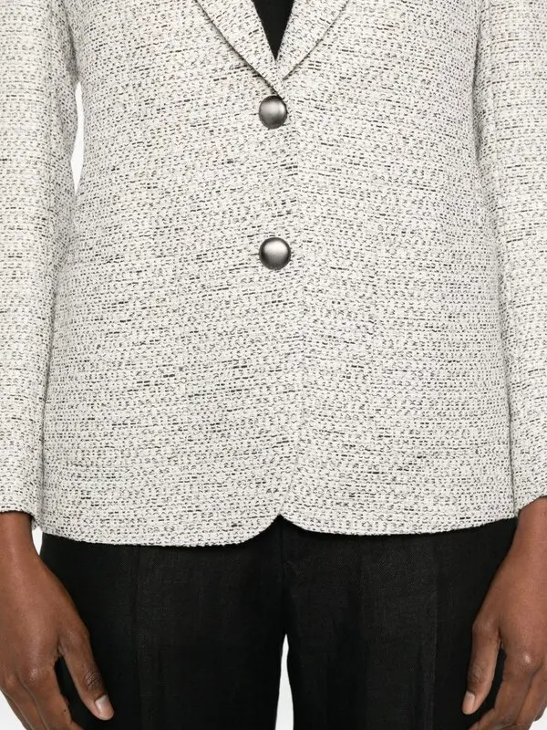 L.B.M. 1911 Single-breasted Jacket With Notched Lapels