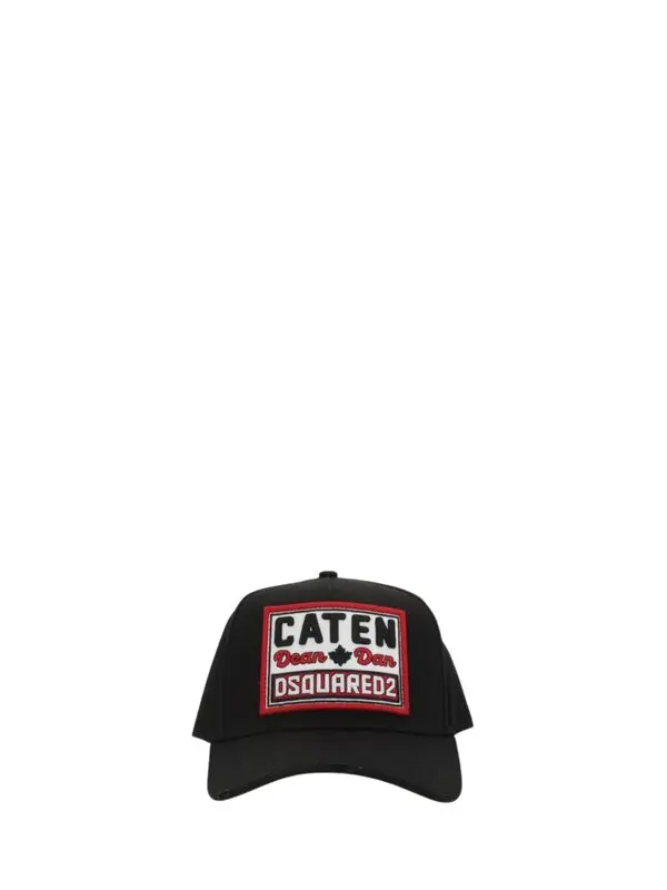 Dsquared2 Caten Patch Baseball Cap - Black