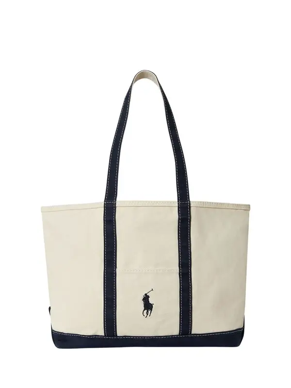 Polo Ralph Lauren Big Pony Tote Bag - White