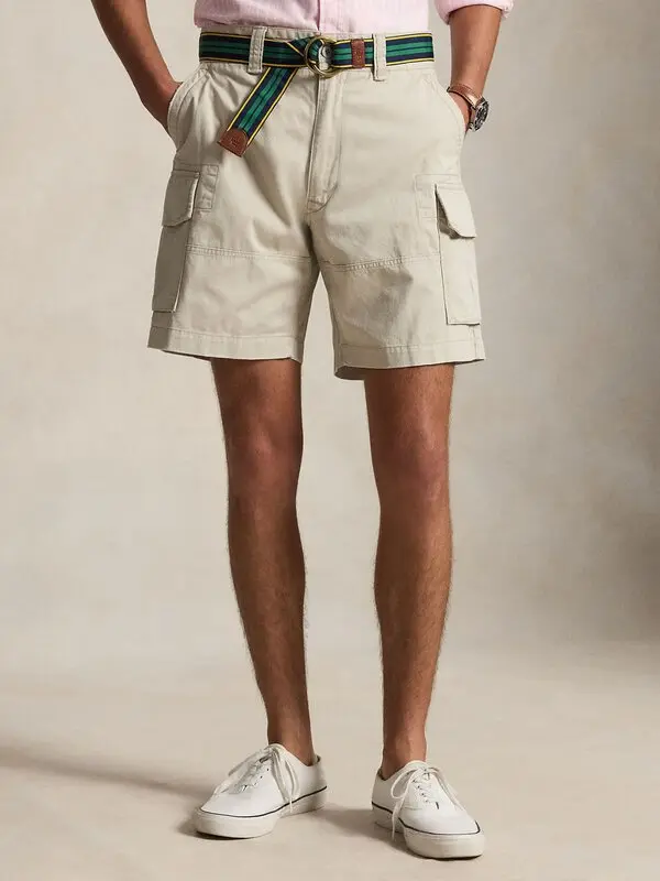 Polo Ralph Lauren Twill Cargo Bermuda Shorts