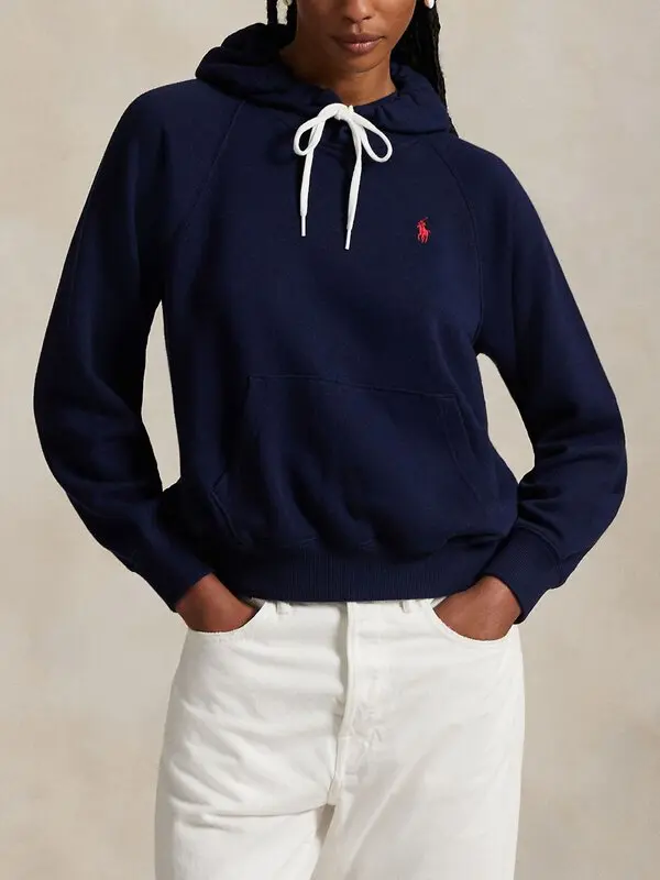 Polo Ralph Lauren Lightweight Fleece Hoodie - Blue