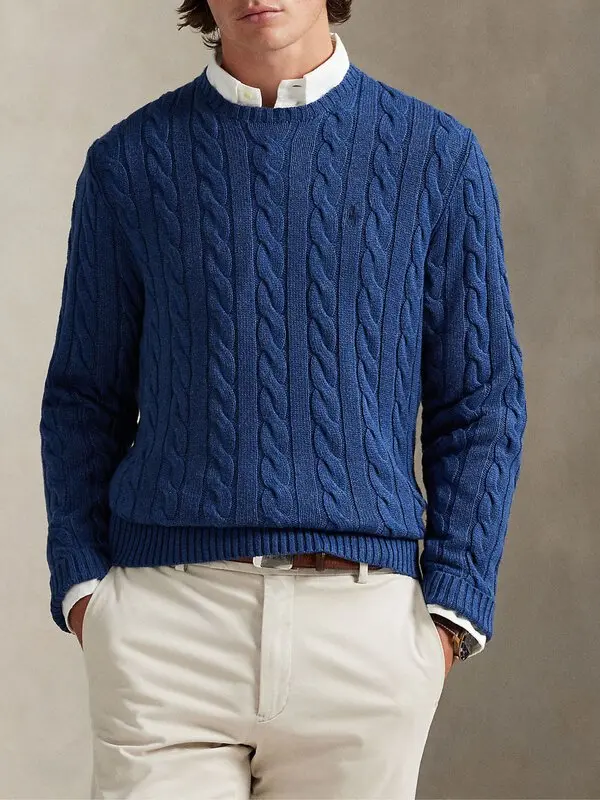 Polo Ralph Lauren Cable Knit Crewneck Sweater