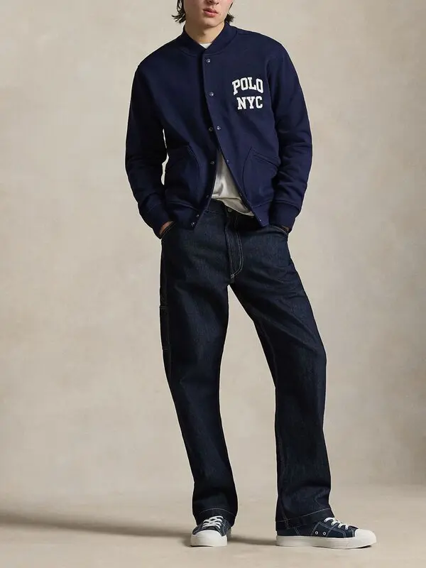 Polo Ralph Lauren Logo Fleece Varsity Jacket