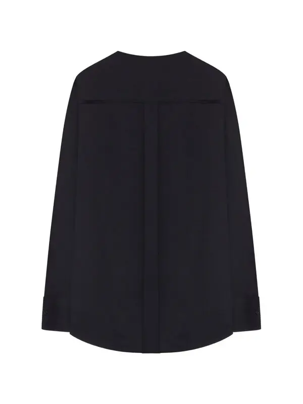 TOTEME V-neck Blouse With Cuffed Long Sleeves